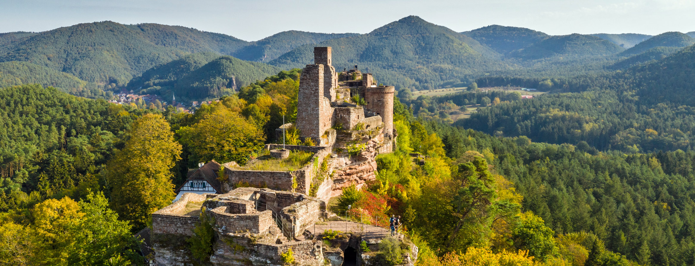 Burgen und Burgruinen | VG Dahner Felsenland